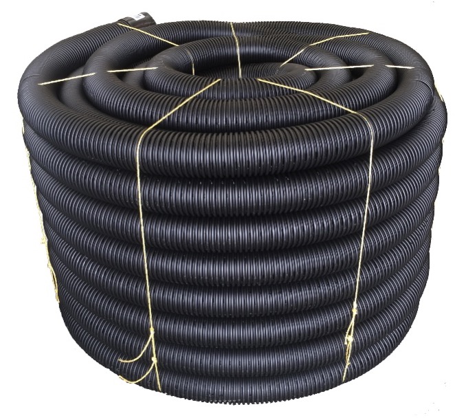 Black Snake drainage coil - Resident Builder Peter Wolfkamp